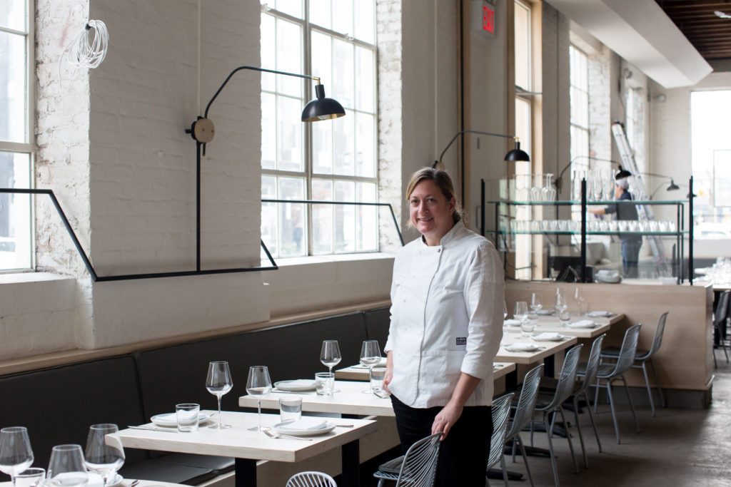 Chef/Owner Missy Robbins poses in her new restaurant, Lilia, in ...